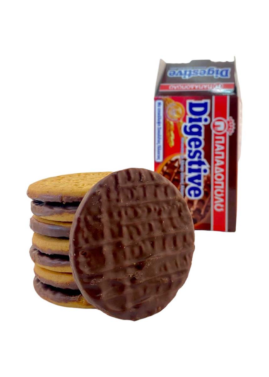 Digestive Biscuit Milk Chocolate PAPADOPOULOS | The Greek Online