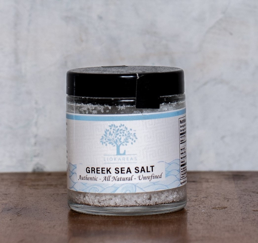 Greek Sea Salt LIOKAREAS (3.3oz) | The Greek Online