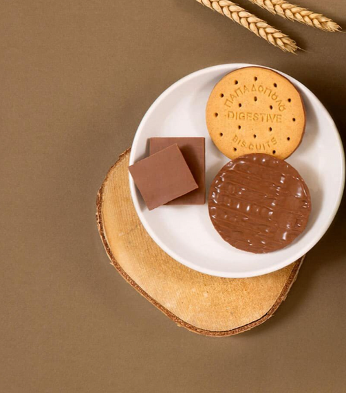 Digestive Biscuit Milk Chocolate PAPADOPOULOS | The Greek Online